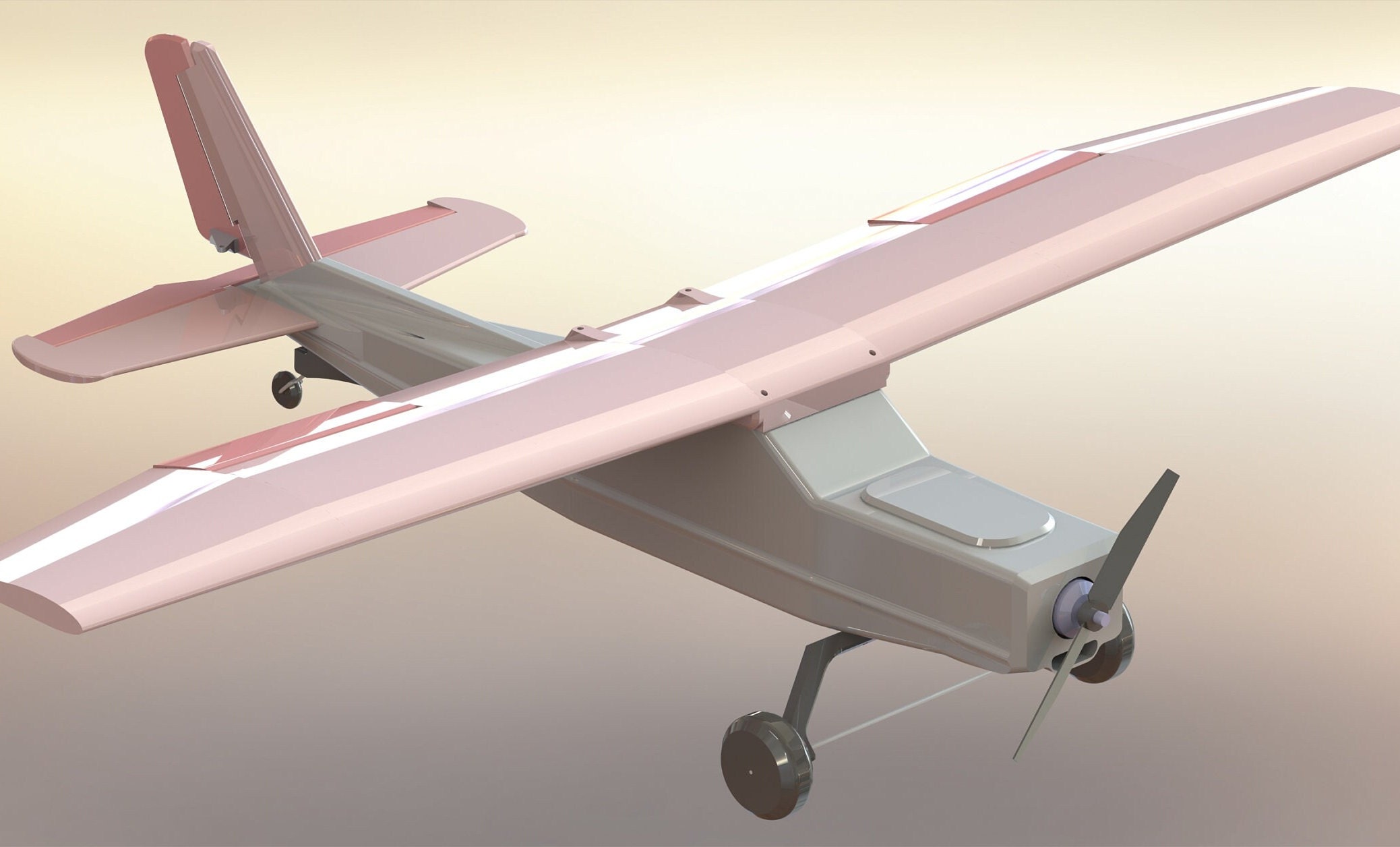 3d Printable RC Aircraft Cessna 152 - STL Files for 3d Printing - Etsy