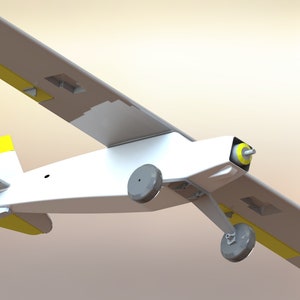 3D Printable RC Aircraft Piper Cub - STL Files for 3d Printing - RC ...