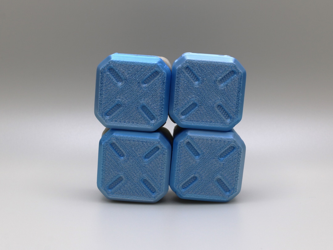 SQR Mini Shiny Blue // Desk Toy // Puzzle Cube // Fidget - Etsy