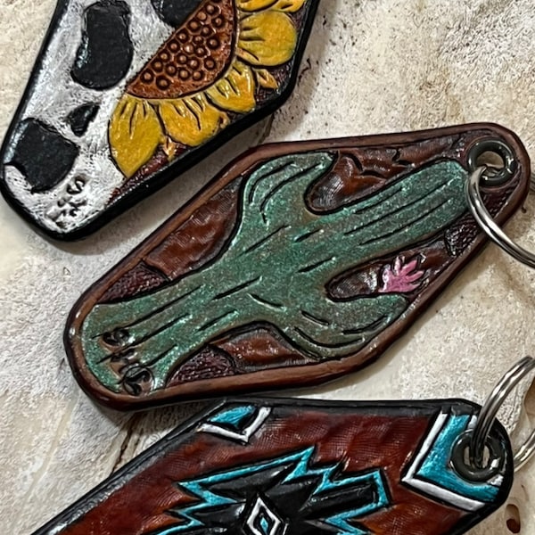 Hand Tooled Leather - Etsy