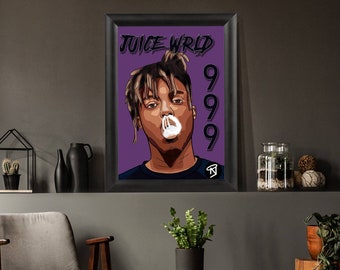 Juice WRLD Poster - Etsy UK