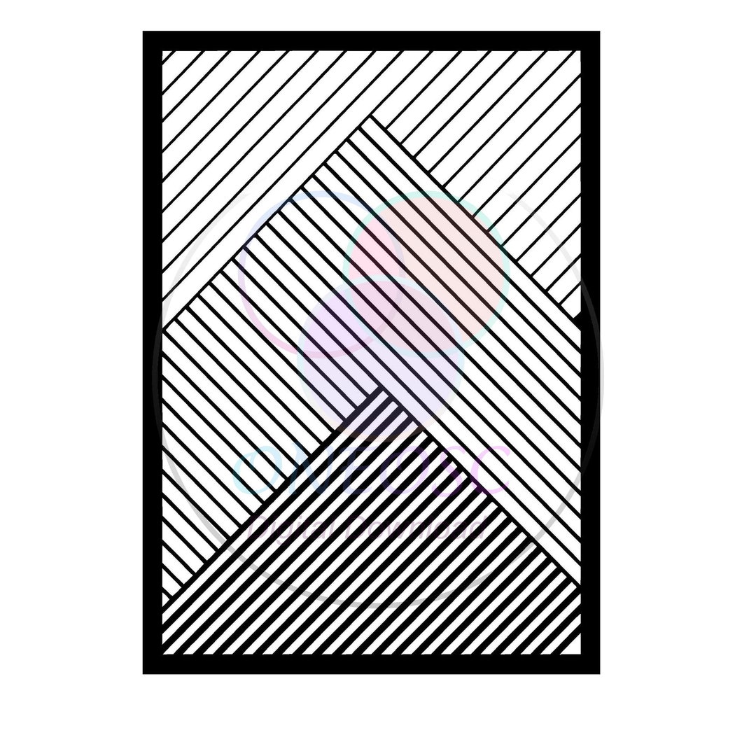 Wall Art DXF File , Digital File, Running Files, DWG, DXF Files for Cnc ...