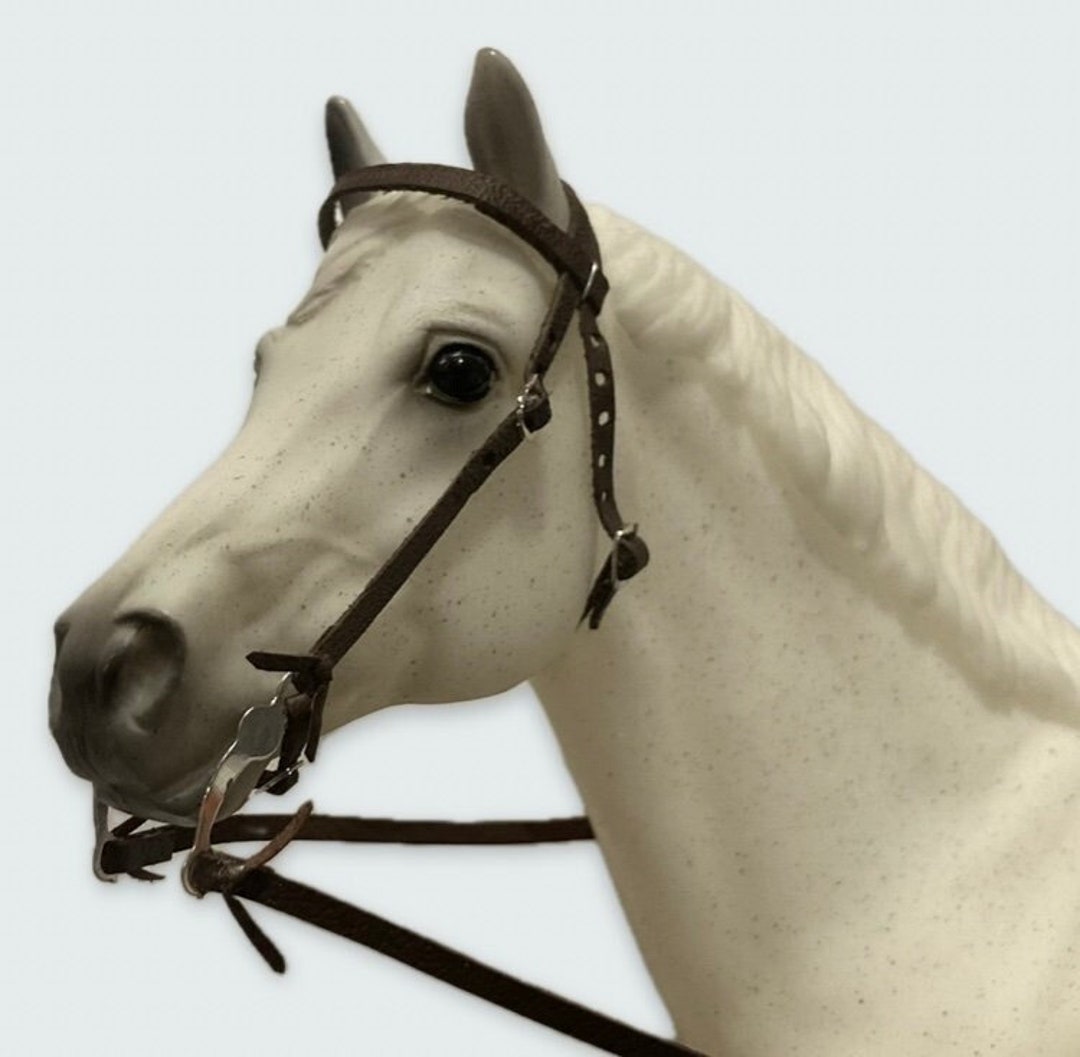Breyer Horse Western Bridle Leather Western Bridle for Model Horses - Etsy