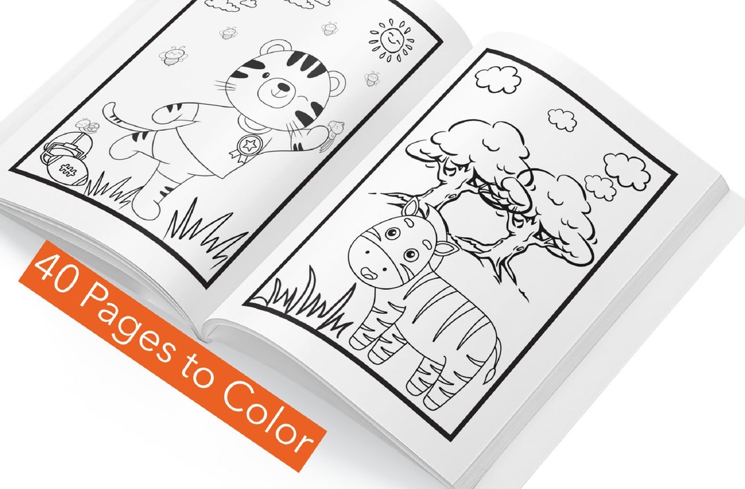 Safari Coloring Page, Printable, Safari Animals Coloring Pages, Safari ...