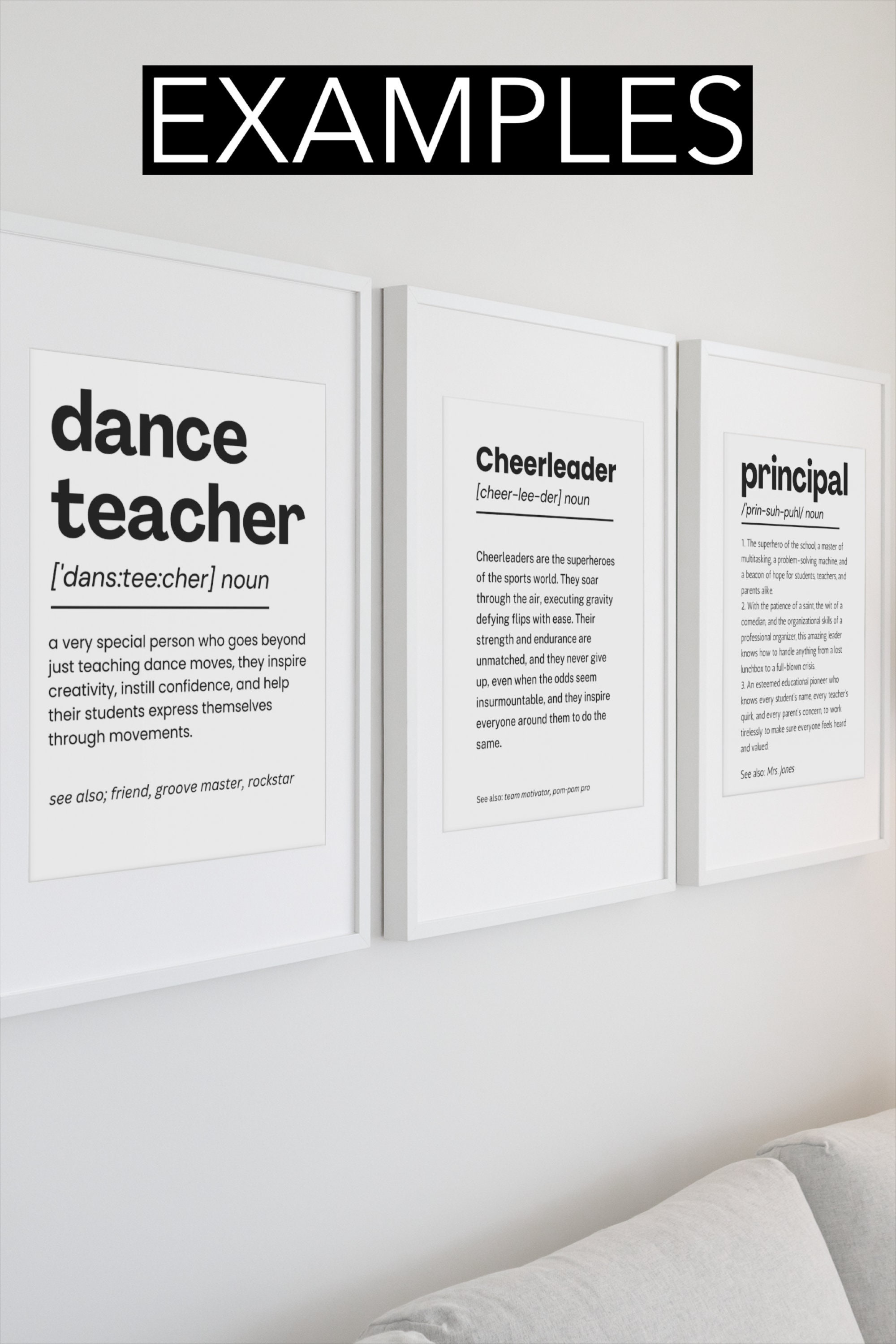 Custom Definition Print, Personalized Definition Poster, Definition ...