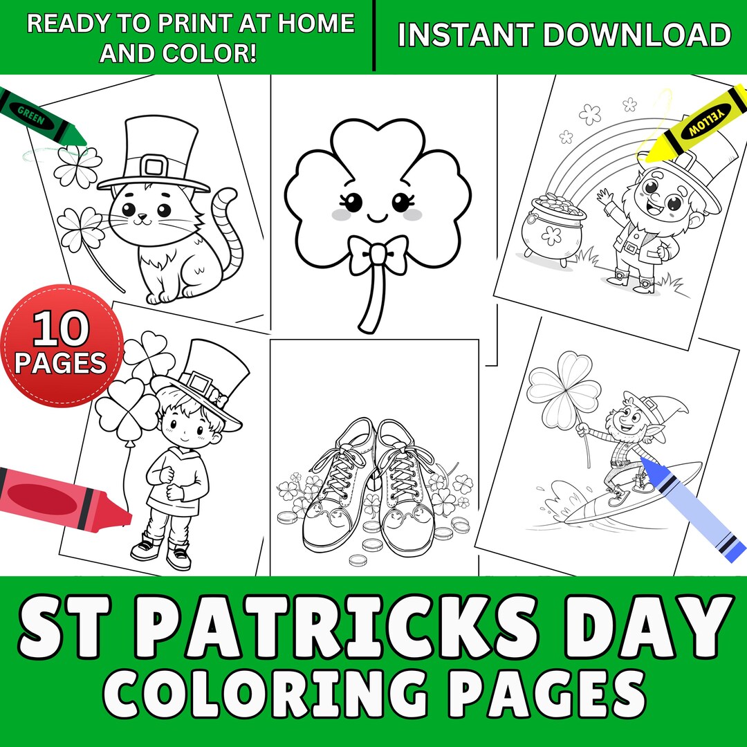 St Patricks Day Coloring Pages, St Patricks Day Coloring Pages ...