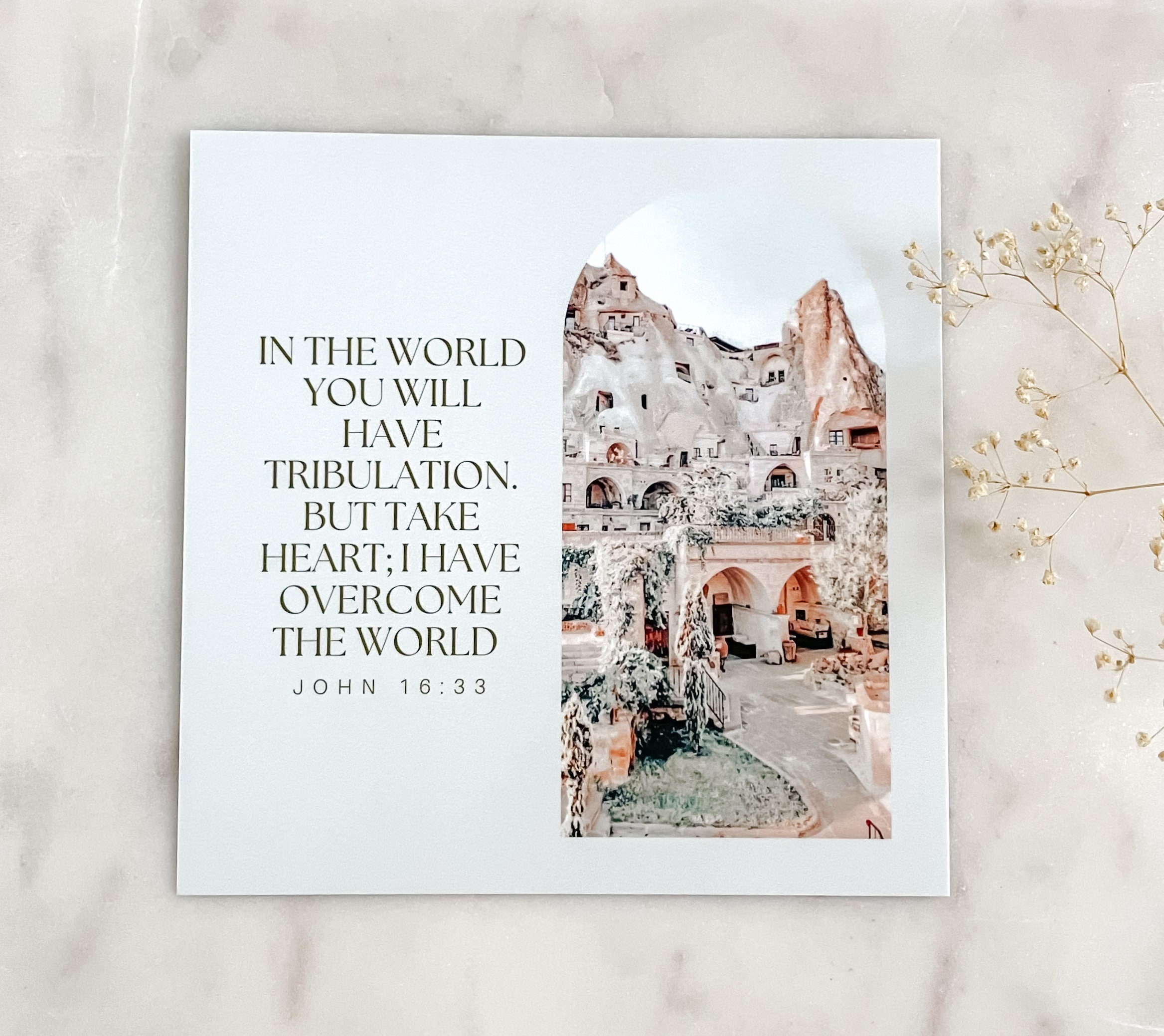 Scripture Cards Christian Wall Art Bible Verse Cards Christian Gifts ...