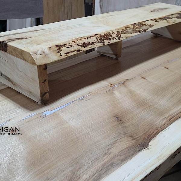 Live Edge Wood Riser - Etsy