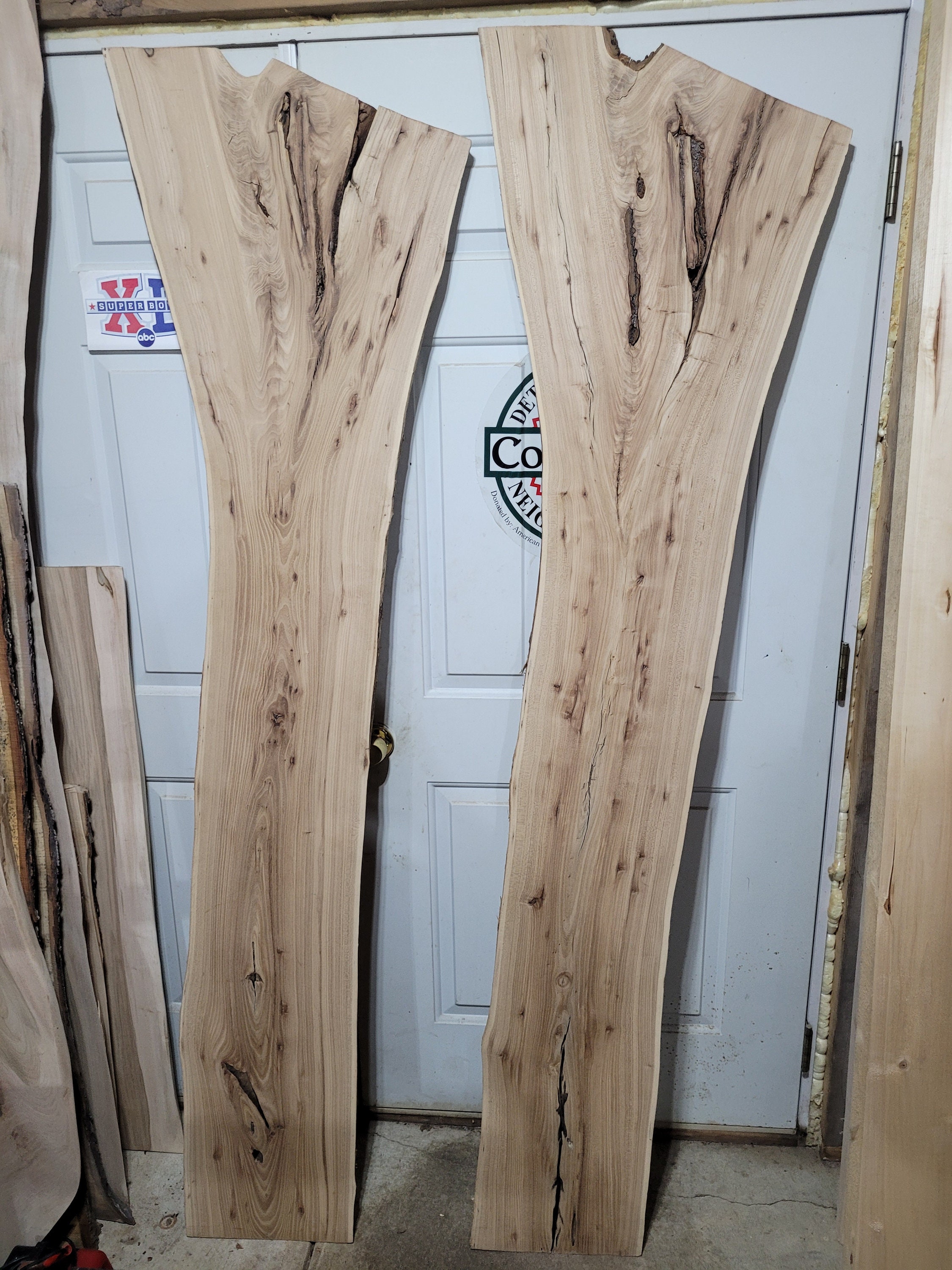 Siberian Elm Live Edge Slabs - Etsy