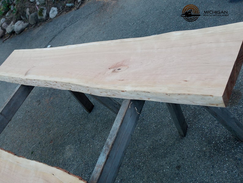 Cherry Wood Live Edge Slabs bar Tops, Tables - Etsy