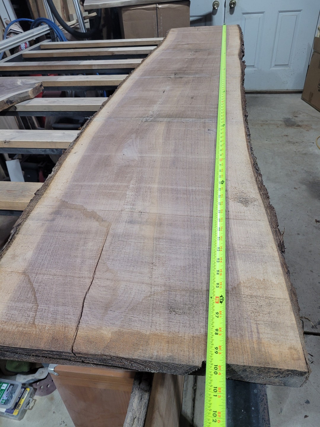 Black Walnut Live Edge Slabs (8ft) - Etsy