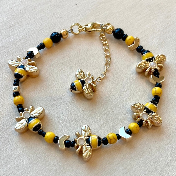 Bee Bracelet - Etsy