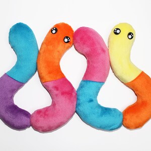 Custom Jumbo Gummy Worm Plush - Etsy