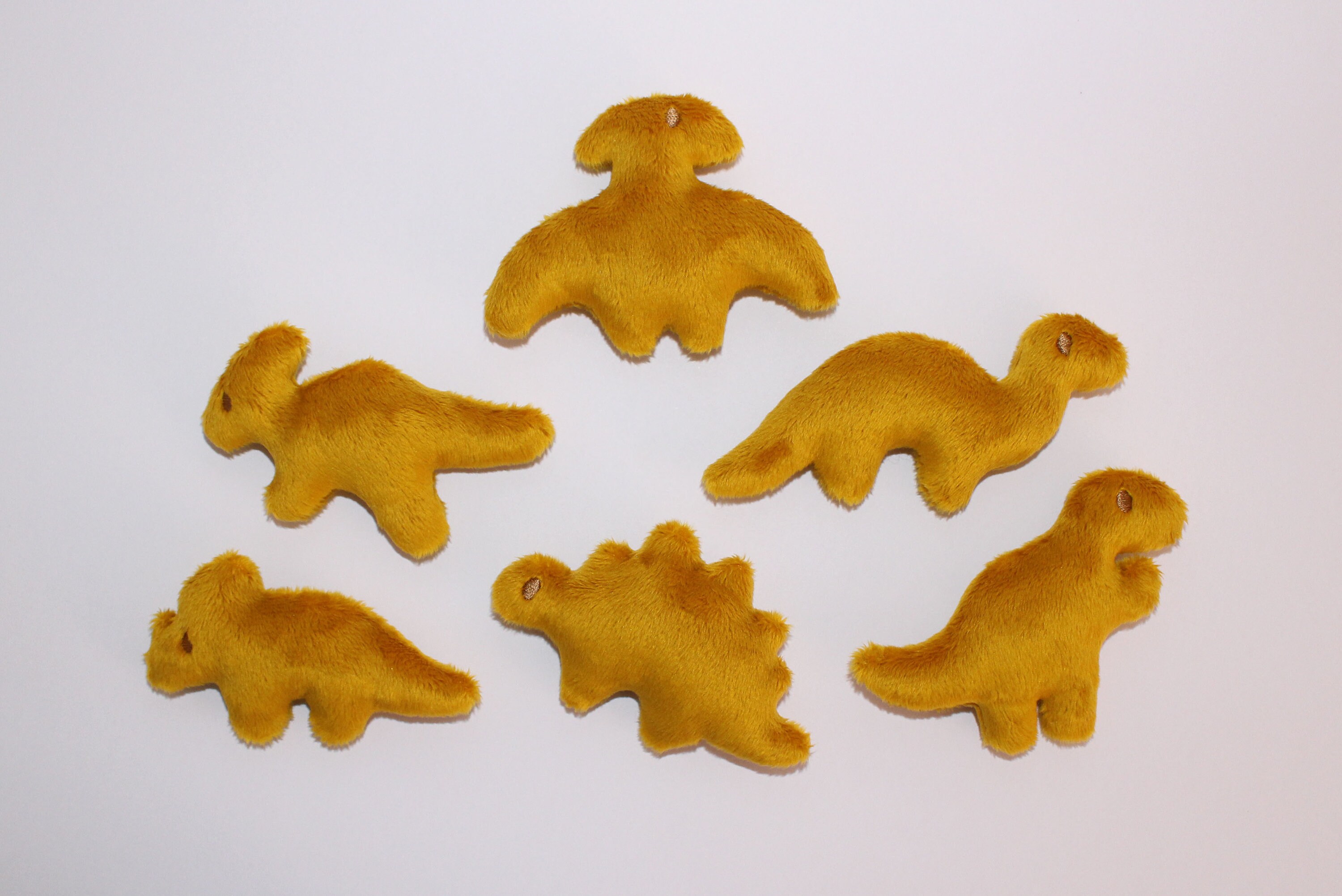 Dino Nugg Plushies Dino Nugget Boxed Meal - Etsy