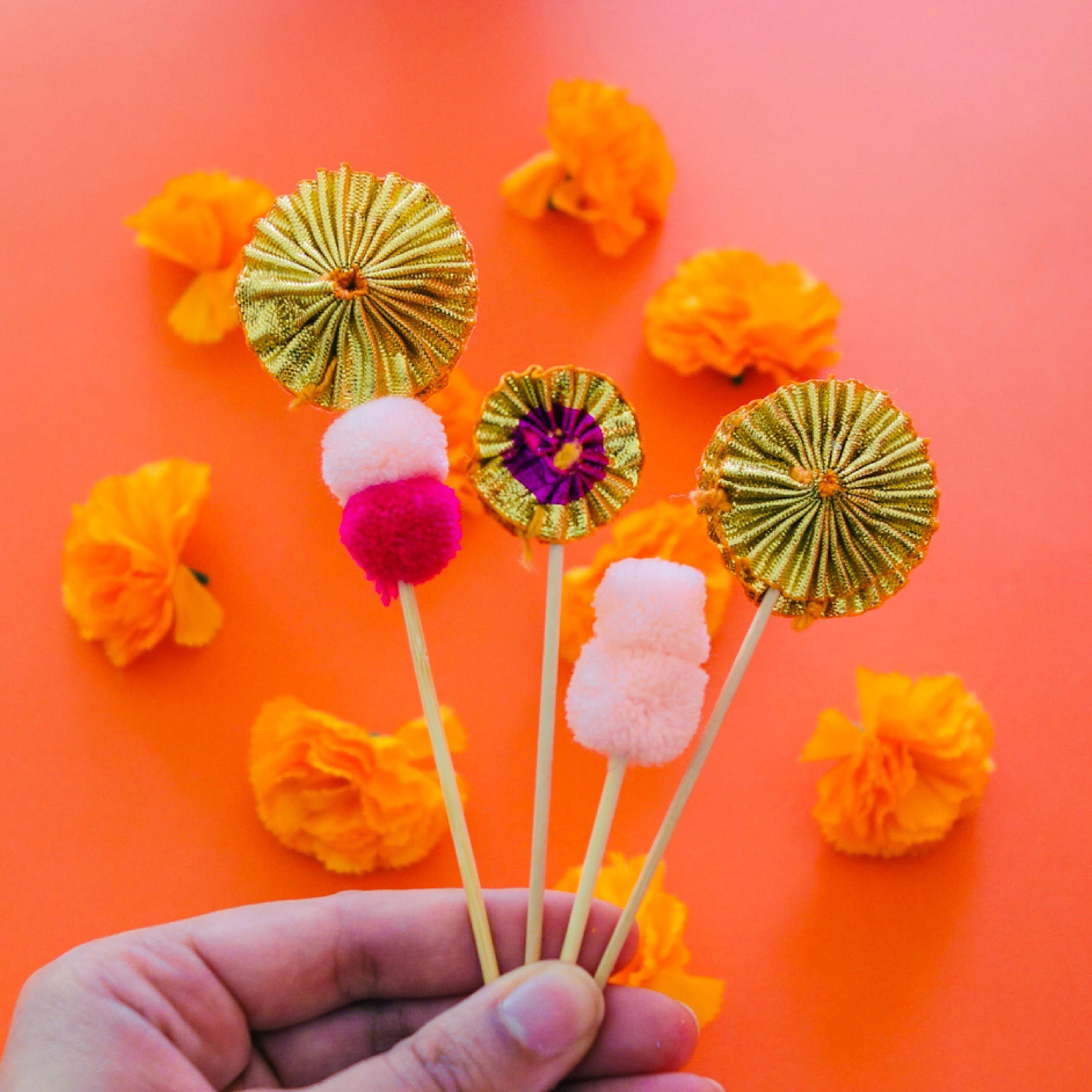 Pretty in Pink Cake Topper (x 4) - Etsy