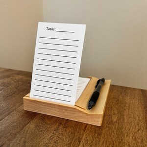 Task Note Card Holder - Etsy