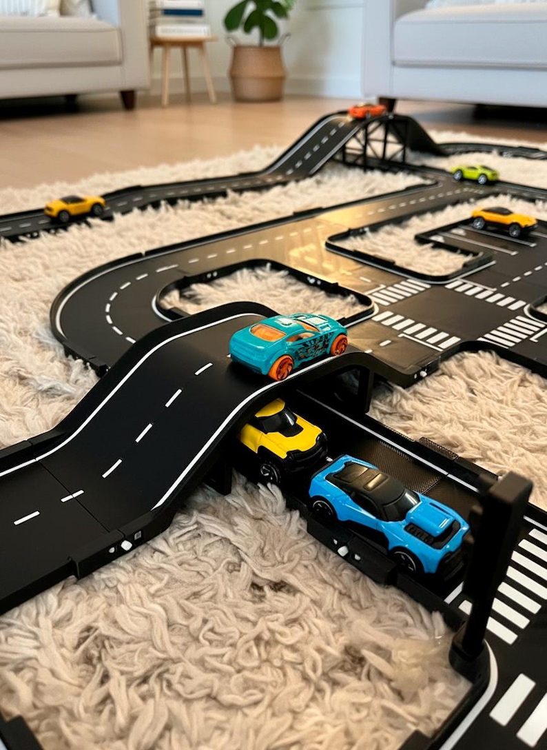 Buildable City Road Set for Kids – Modular System Creative Play - Etsy