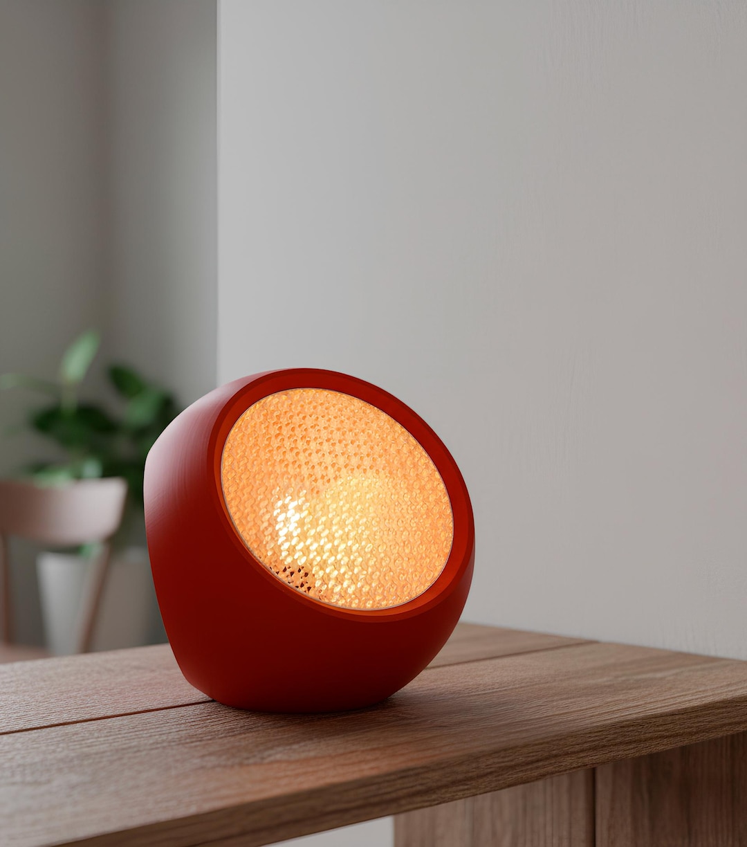 Color-changing Smart Table Lamp: Minimalist Design, E27 RGB Bulb ...