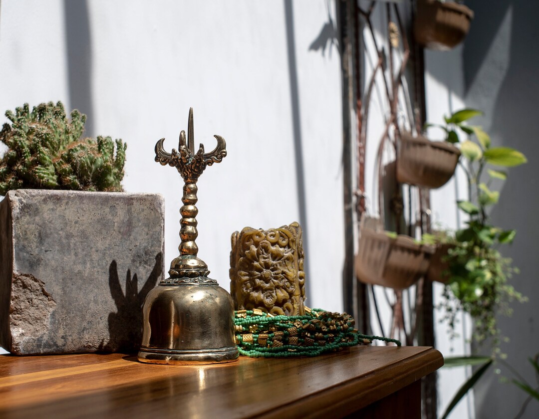 Traditional Balinese Bell for Space Clearing, Healing Sound, Meditative ...