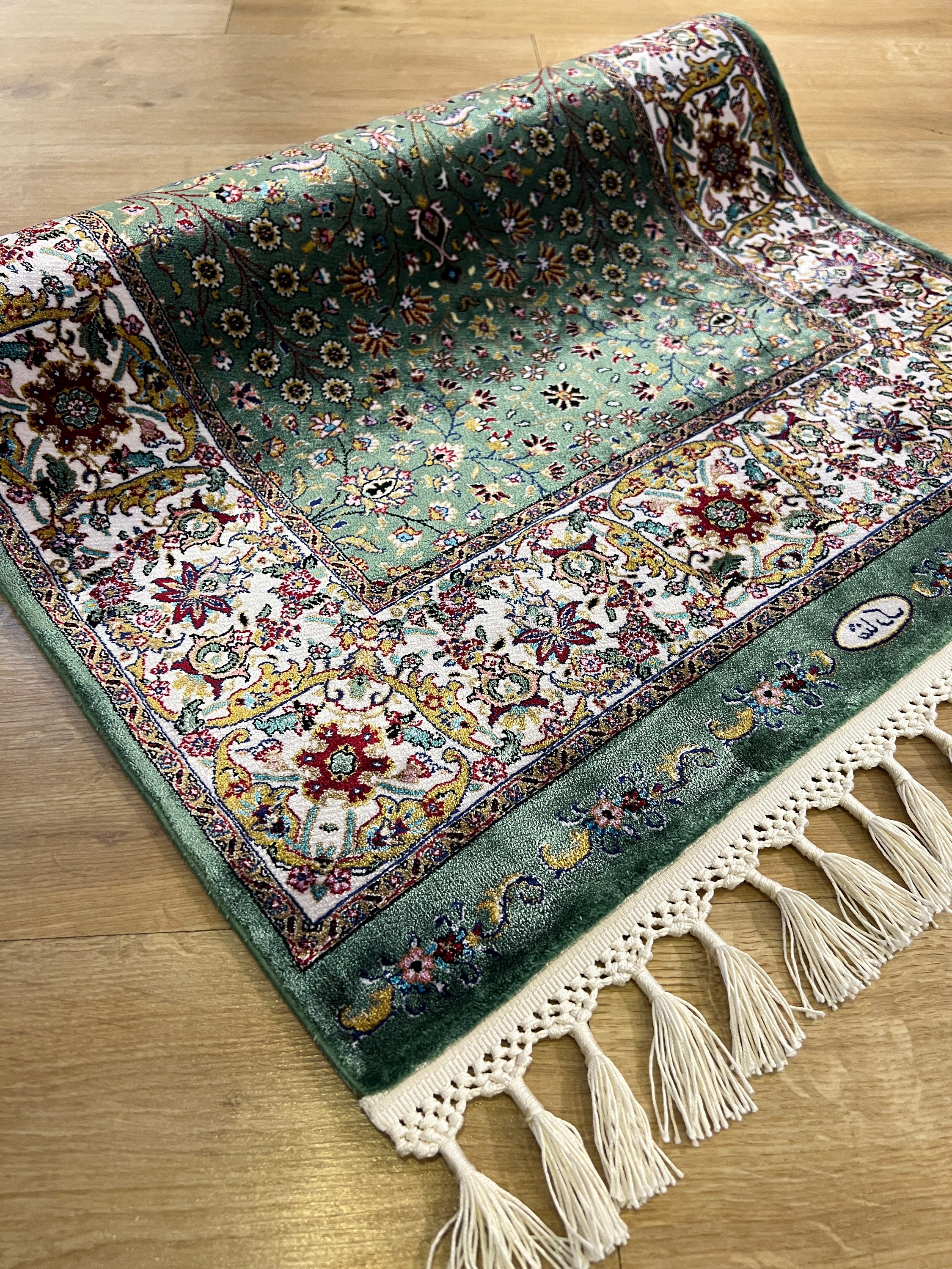 Green Beige Silk Rug, Luxury Silk Rug, Palace Silk Rug, High Quality ...