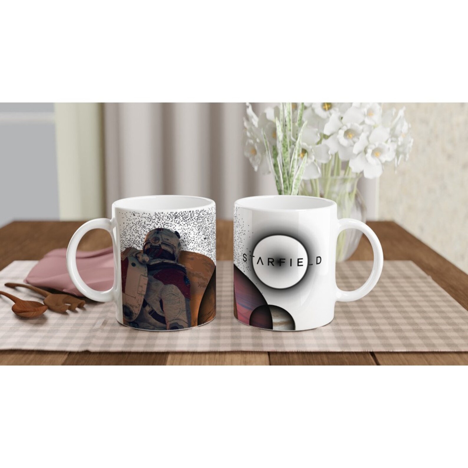 Starfield Mug Starfield Gift Starfield Ceramic Mug - Etsy Canada