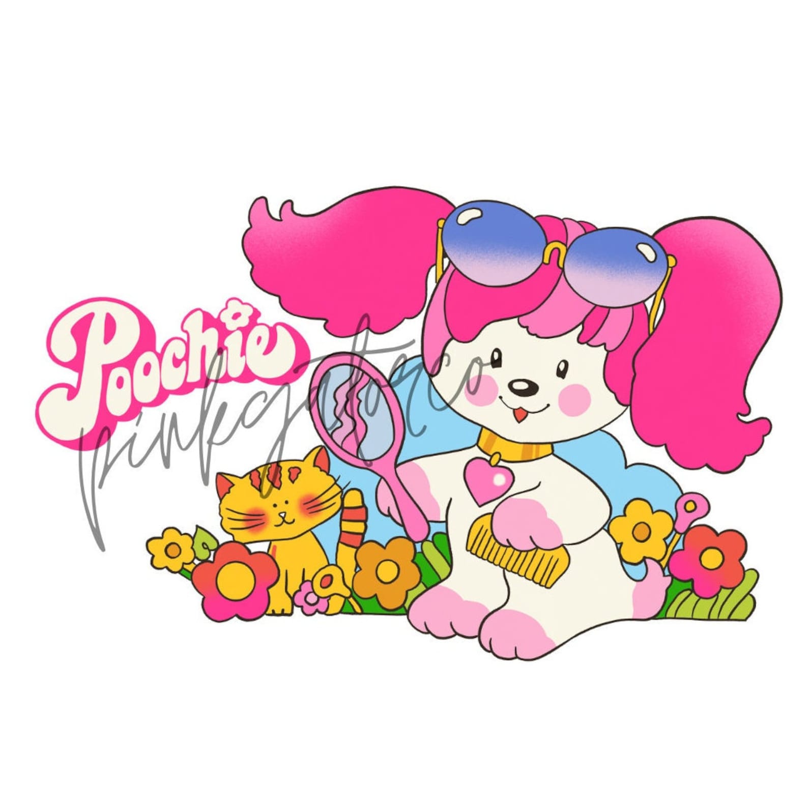 Poochie Png 1980s Cartoon Retro Cartoon 80s Kids Genx - Etsy