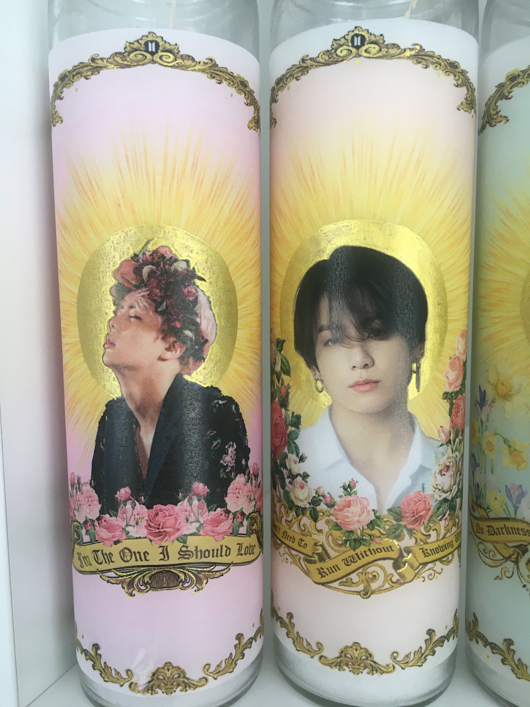 Jungkook BTS Prayer Candle - Etsy