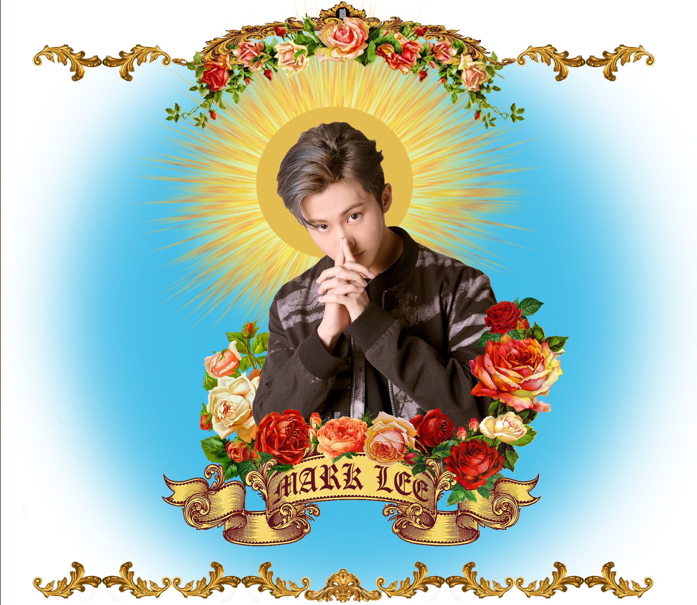 Mark Lee NCT Prayer Candle - Etsy