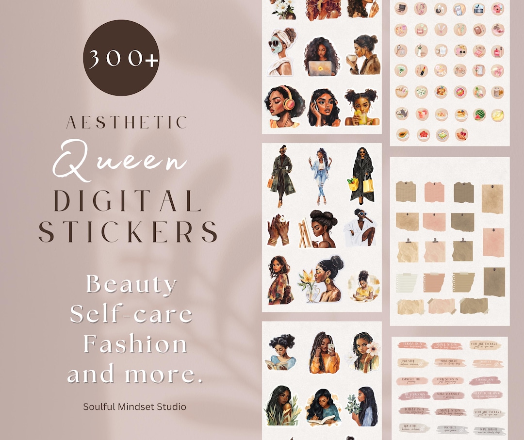 Digital Planner Stickers | Black Girl Magic | Goodnotes Stickers ...