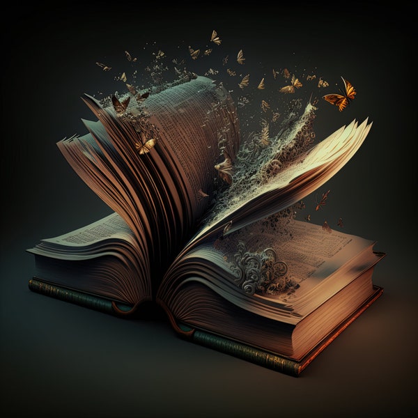 Old Book Print - Etsy