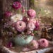 Romantic Flower Poster Set 5 Vintage Prints in A4 as PDF and Zip File ...
