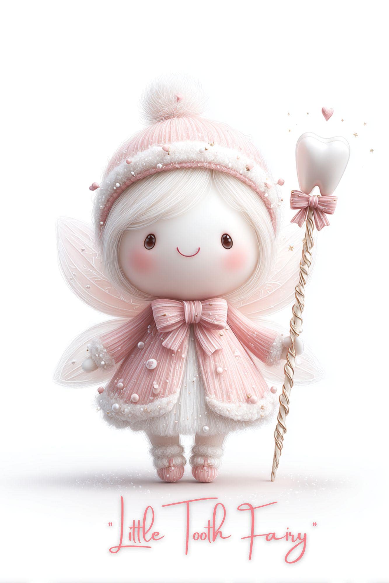 Tooth Fairy Card Set | Printable Fairy Art | Cute Tooth Fairy ...