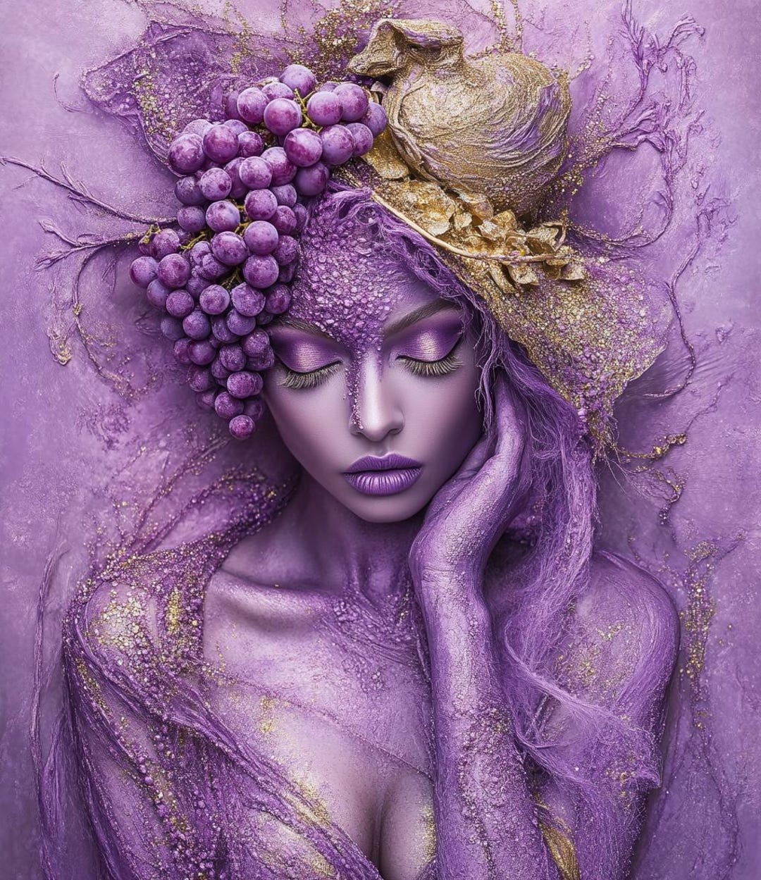 Magical Grape Goddesses – Artful Fashion Photography 5 High-resolution ...