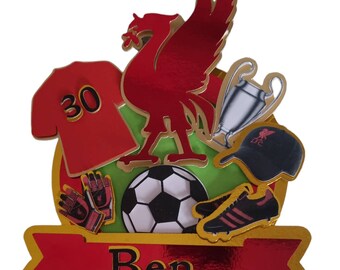 Liverpool Fc Cake Topper - Etsy UK