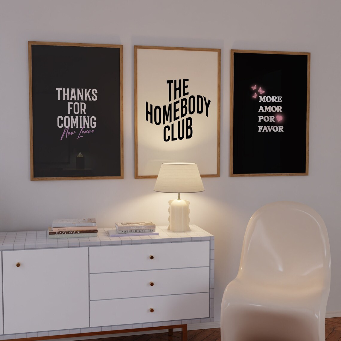 Pink Gallery Wall Set Exhibition Set of 15 Prints Preppy Poster Set for ...