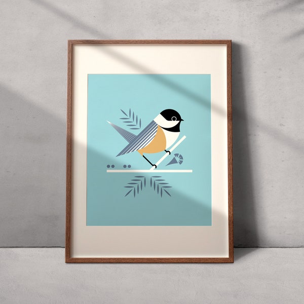 Modern Bird Art - Etsy