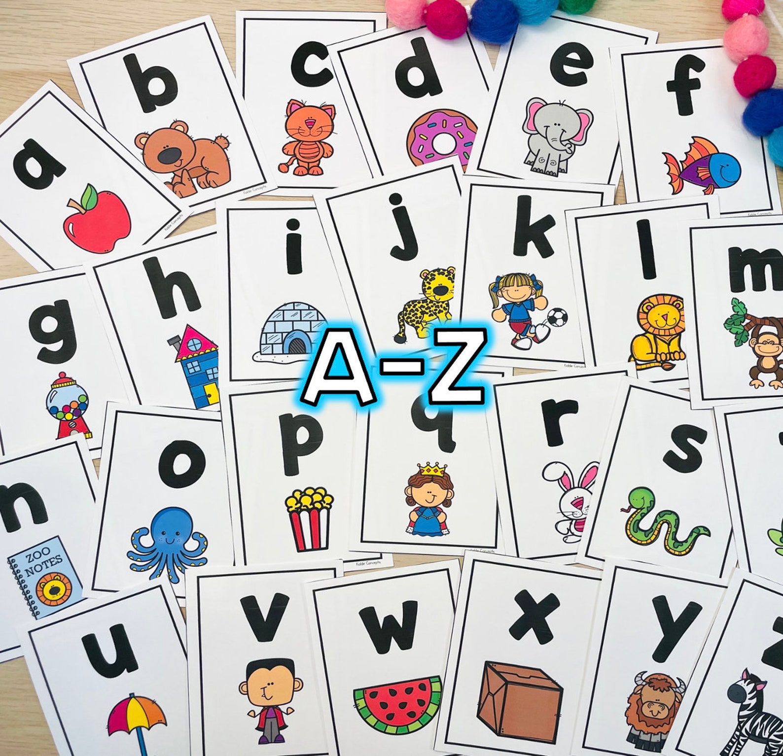 Phoneme Phonics Cards Flash Cards (Download Now) - Etsy