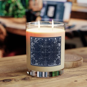 Old Map Scented Candle Full Glass 11oz - Etsy
