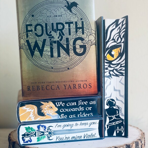 Fourth Wing Sprayed Edges Book - Etsy