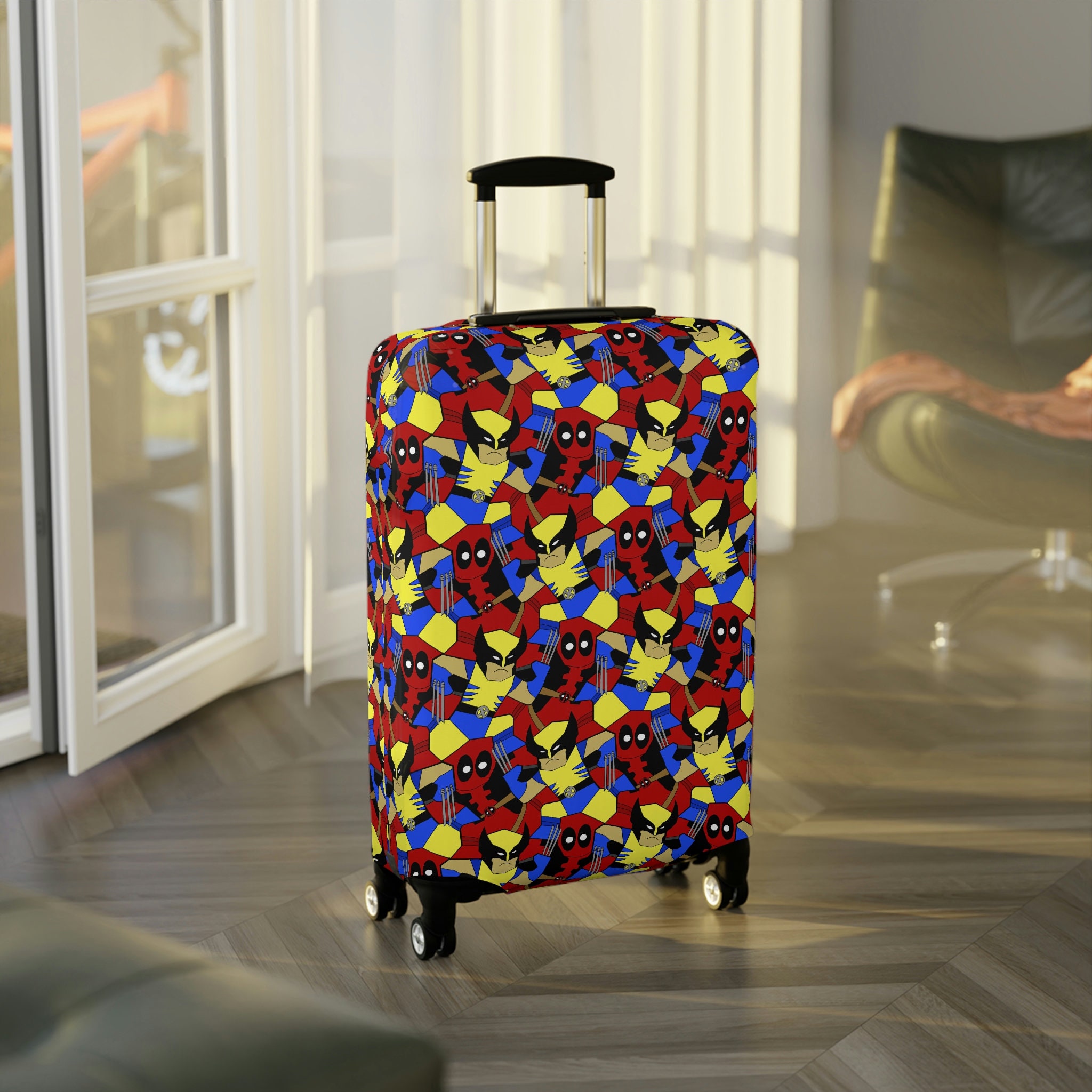 Deadpool and Wolverine - Luggage Cover - Etsy