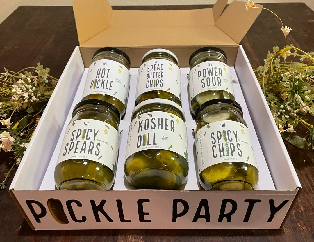 Pickle Lover - Pickles 6 Jars Gift Box- Perfect Gift - Etsy