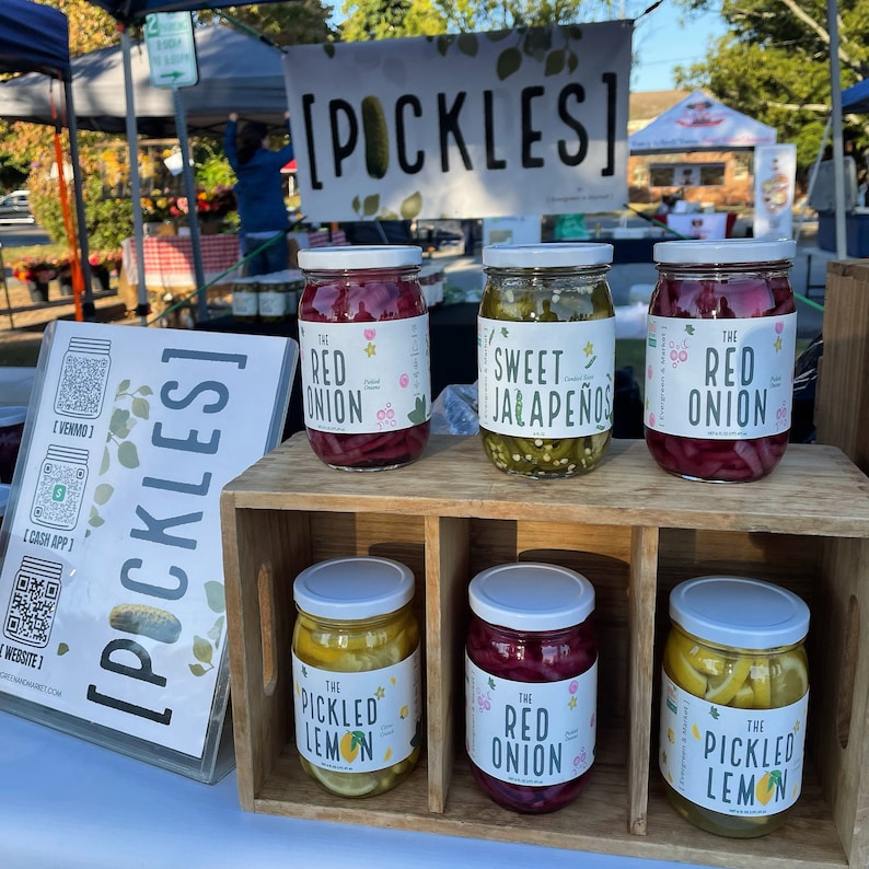 Pickle Lover - Pickles 6 Jars Gift Box- Perfect Gift - Etsy