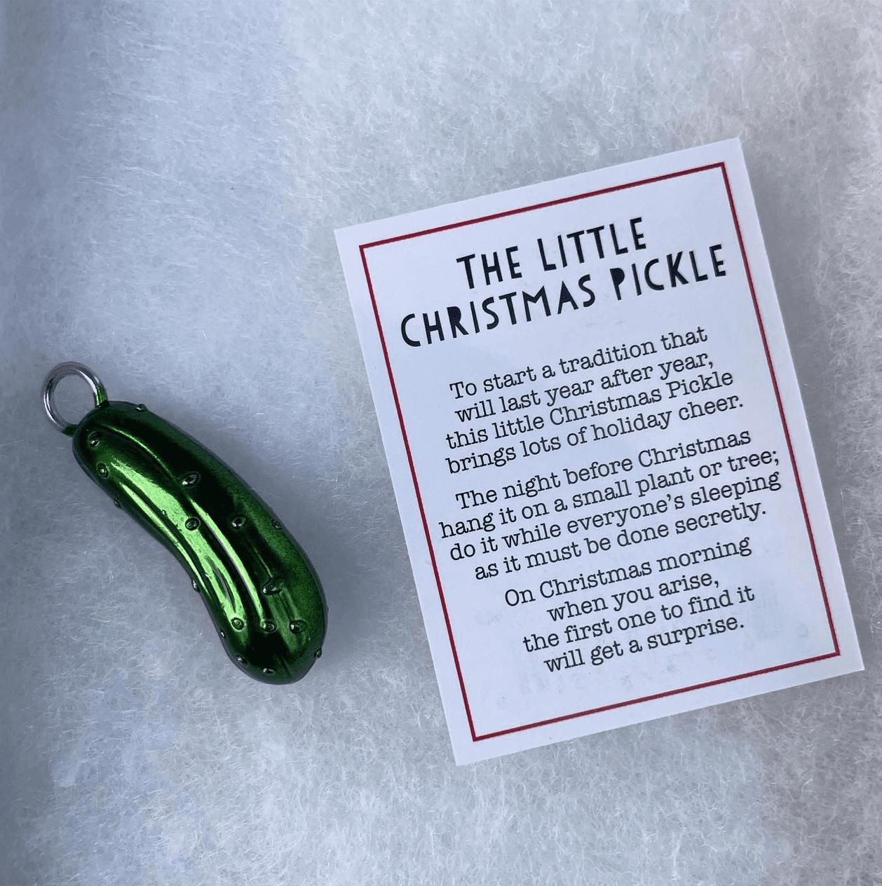 Christmas Pickle Ornament - Etsy