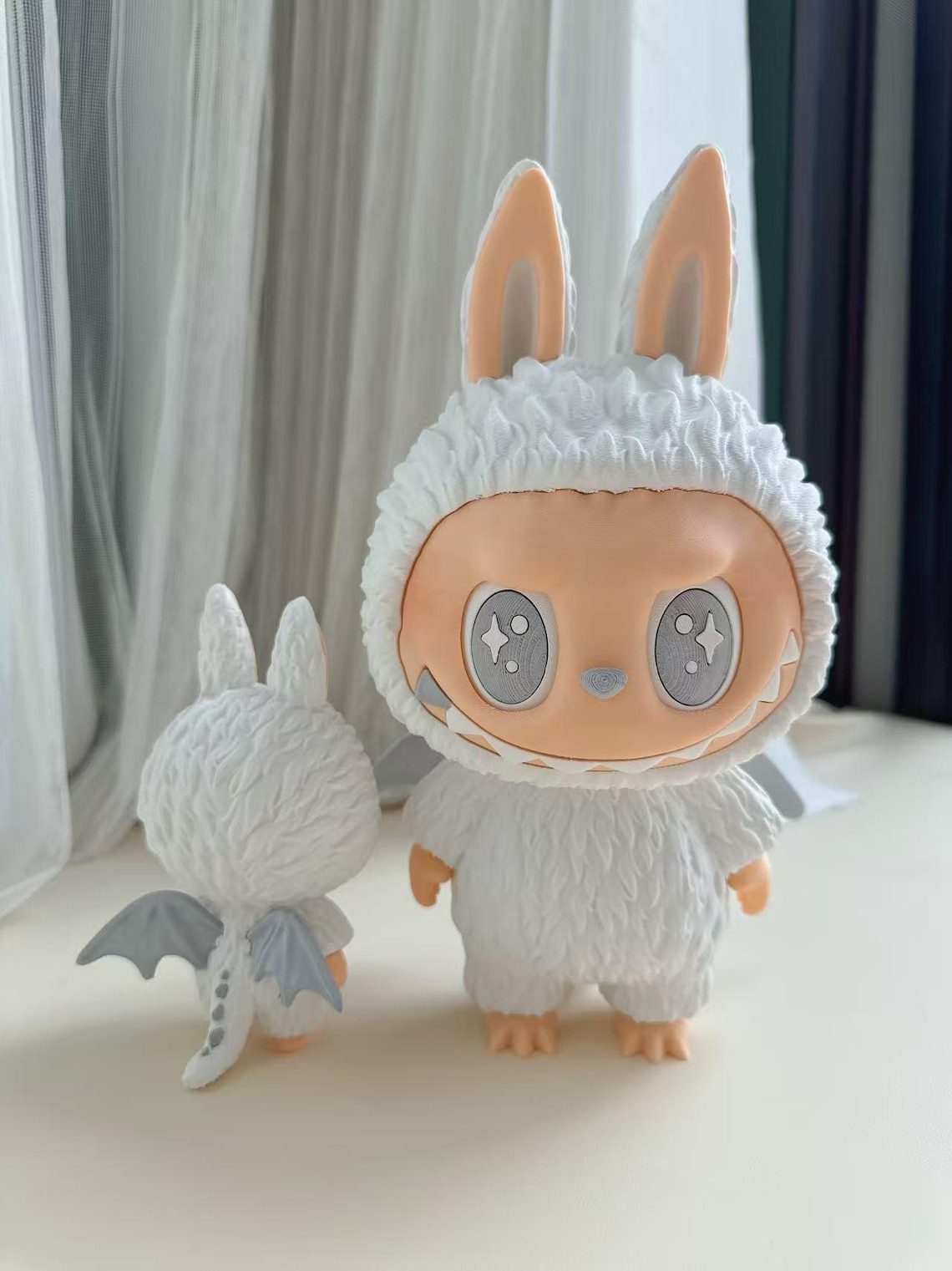 Zimomo Labubu Archangel Figure – Fantasy Bunny With Wings & Tail ...