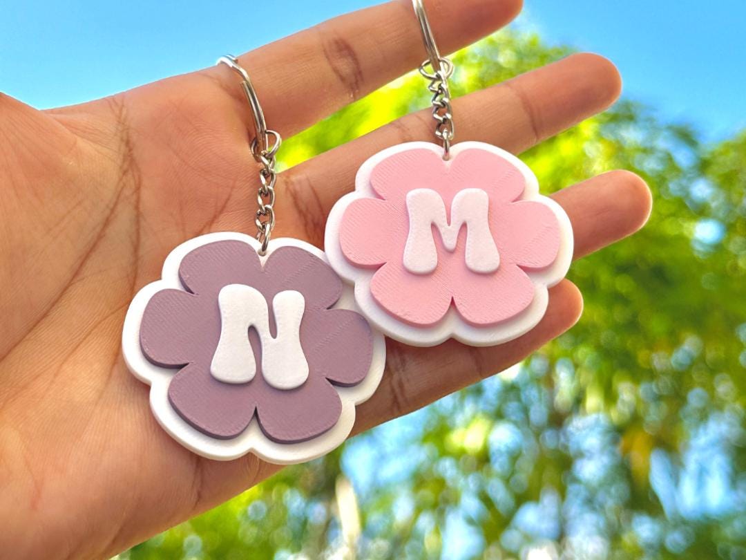Custom 3D PLA Name Keychain: Personalized Gift Tag - Etsy