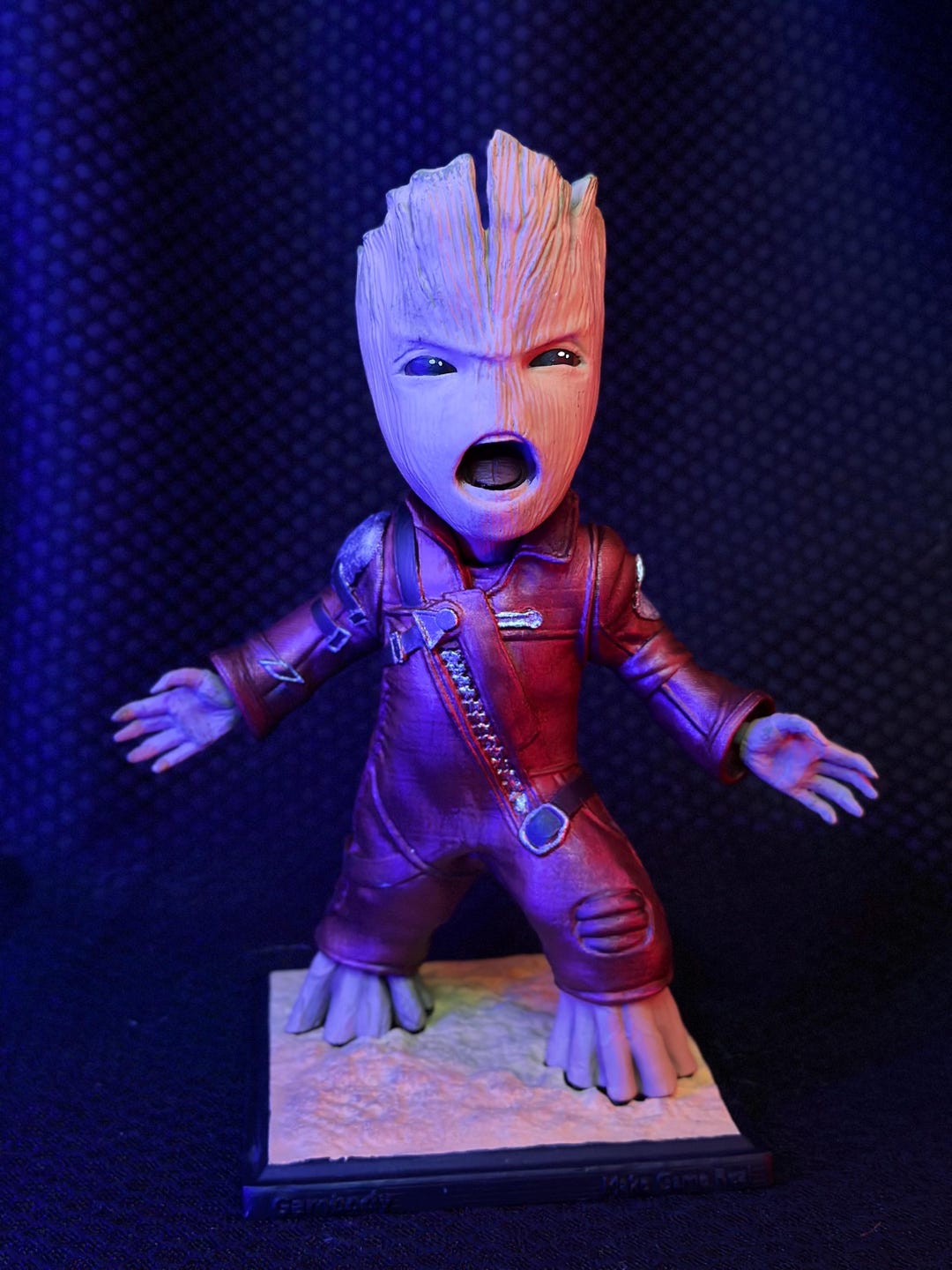 Baby Groot Figure – Guardians of the Galaxy Inspired Resin Statue – SLA ...