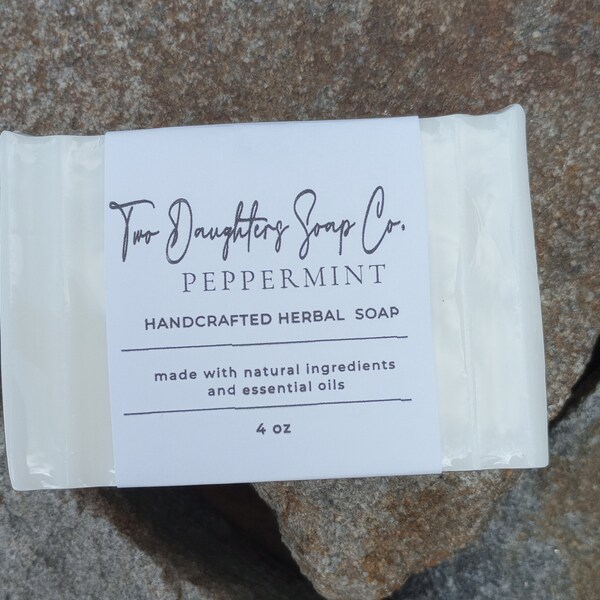 Peppermint Soap - Etsy