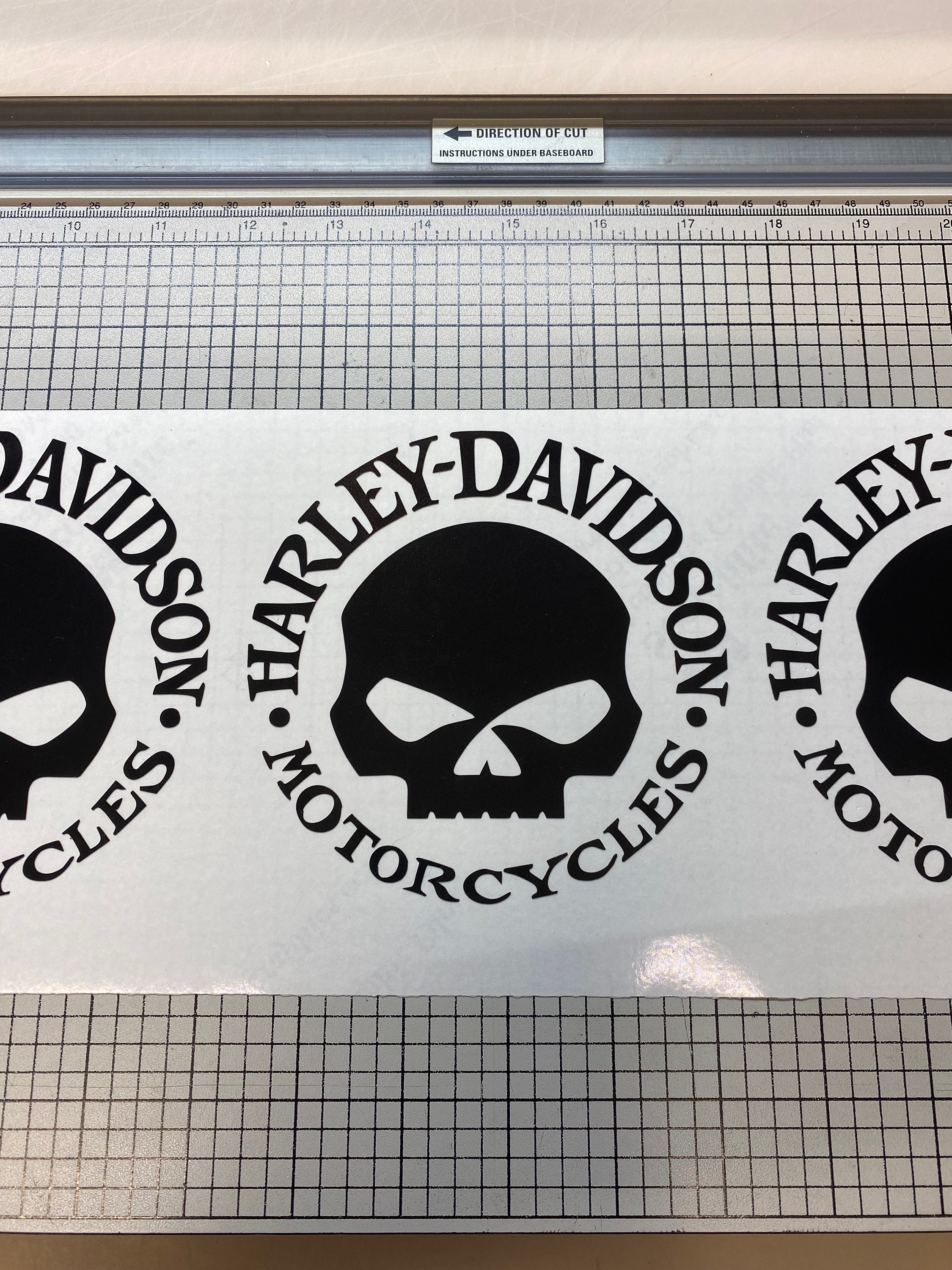 HD Willy Harley Davidson Retroreflective Decal - Etsy