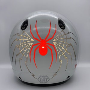 Reflective Spider Decal Kit With Webs - Etsy