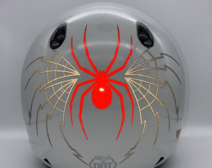 Reflective Spider Decal Kit With Webs - Etsy